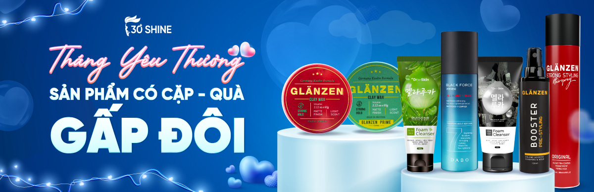 30Shine Shop - Mỹ phẩm nam chính hãng